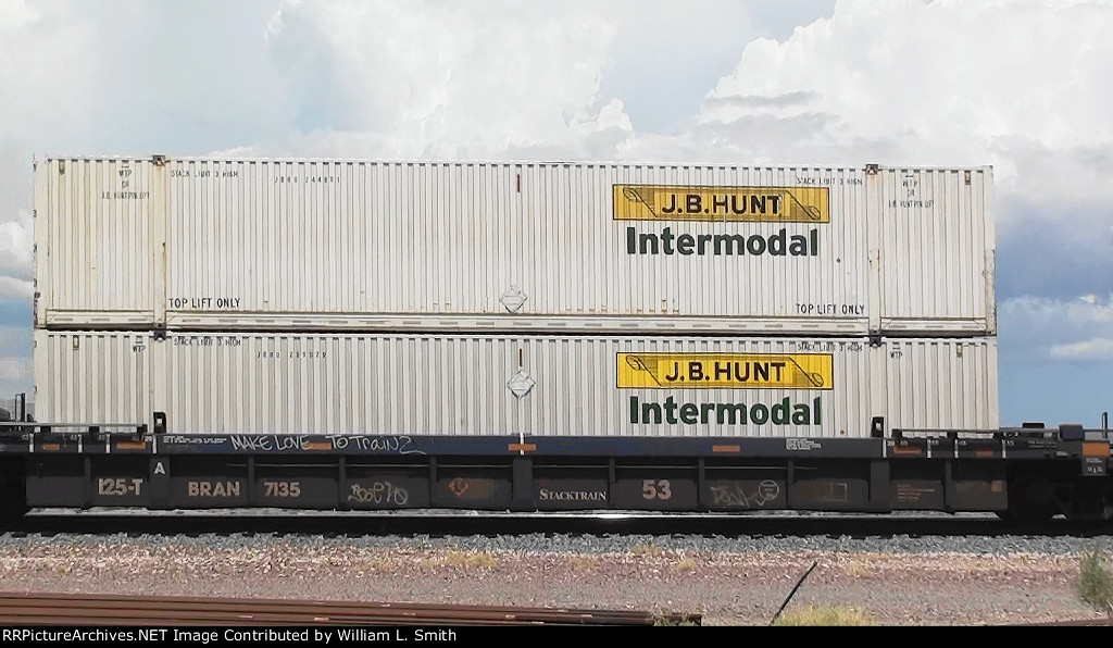 EB Intermodal Frt at Goffs CA-18